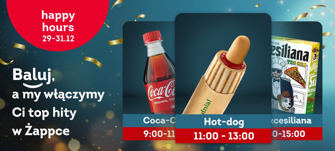 Baluj, a my włączymy Ci top hity w Żappce | Żabka