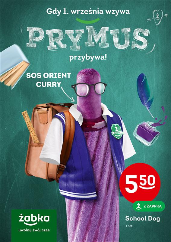 Gdy szkoła wzywa, Prymus do Żabki przybywa! | Żabka