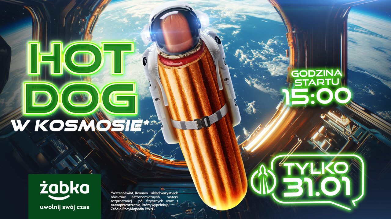 Hot dog z Żabki leci w kosmos! | Żabka