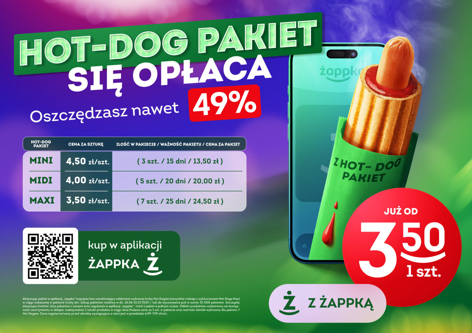 Żabka serwuje hot dogi w pakiecie. Użytkownicy aplikacji zapłacą mniej ...